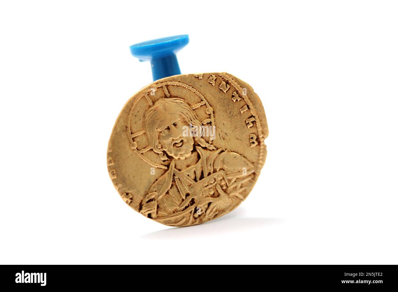 ancient roman empire coin Stock Photo - Alamy