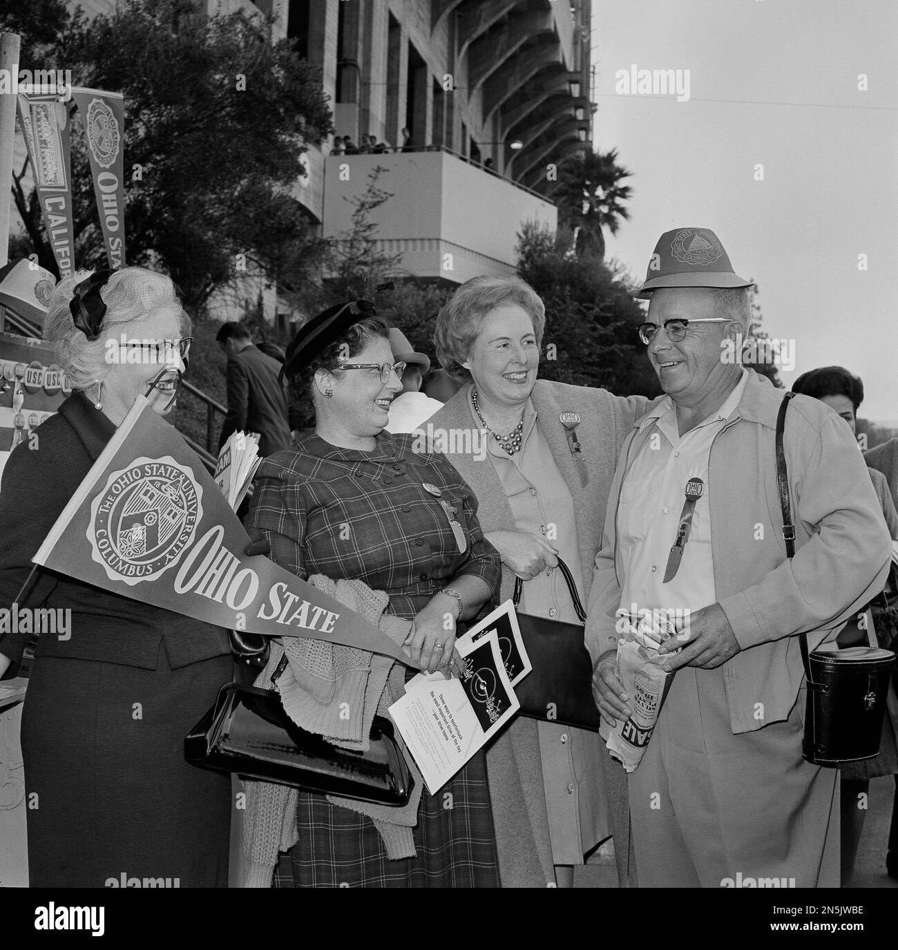From left: Mary Temple, Jane Temple, Loraine Kelton, and Bill Temple ...