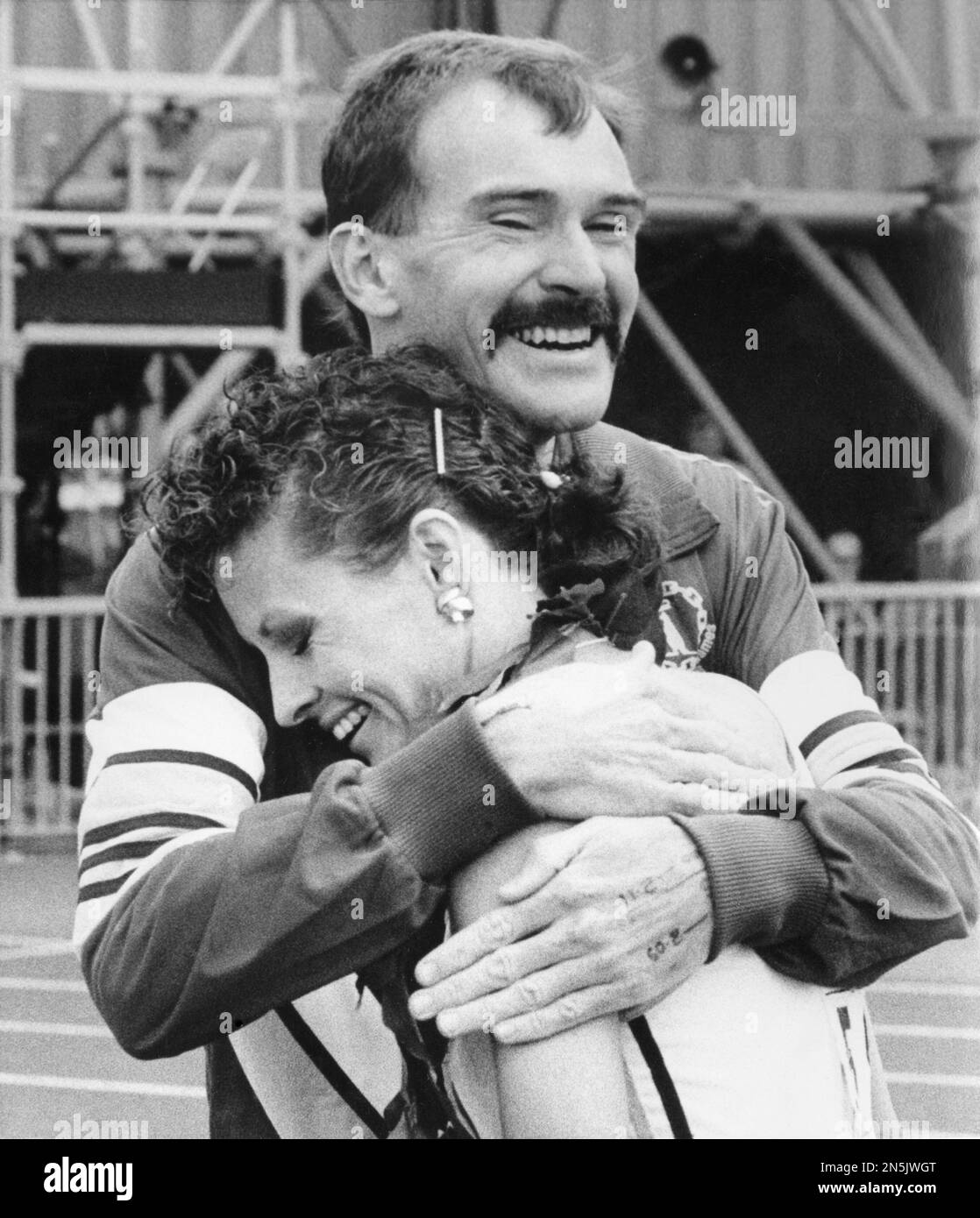 Australia's Robert De Caste who won the Gold medal in the mens Marathon ...