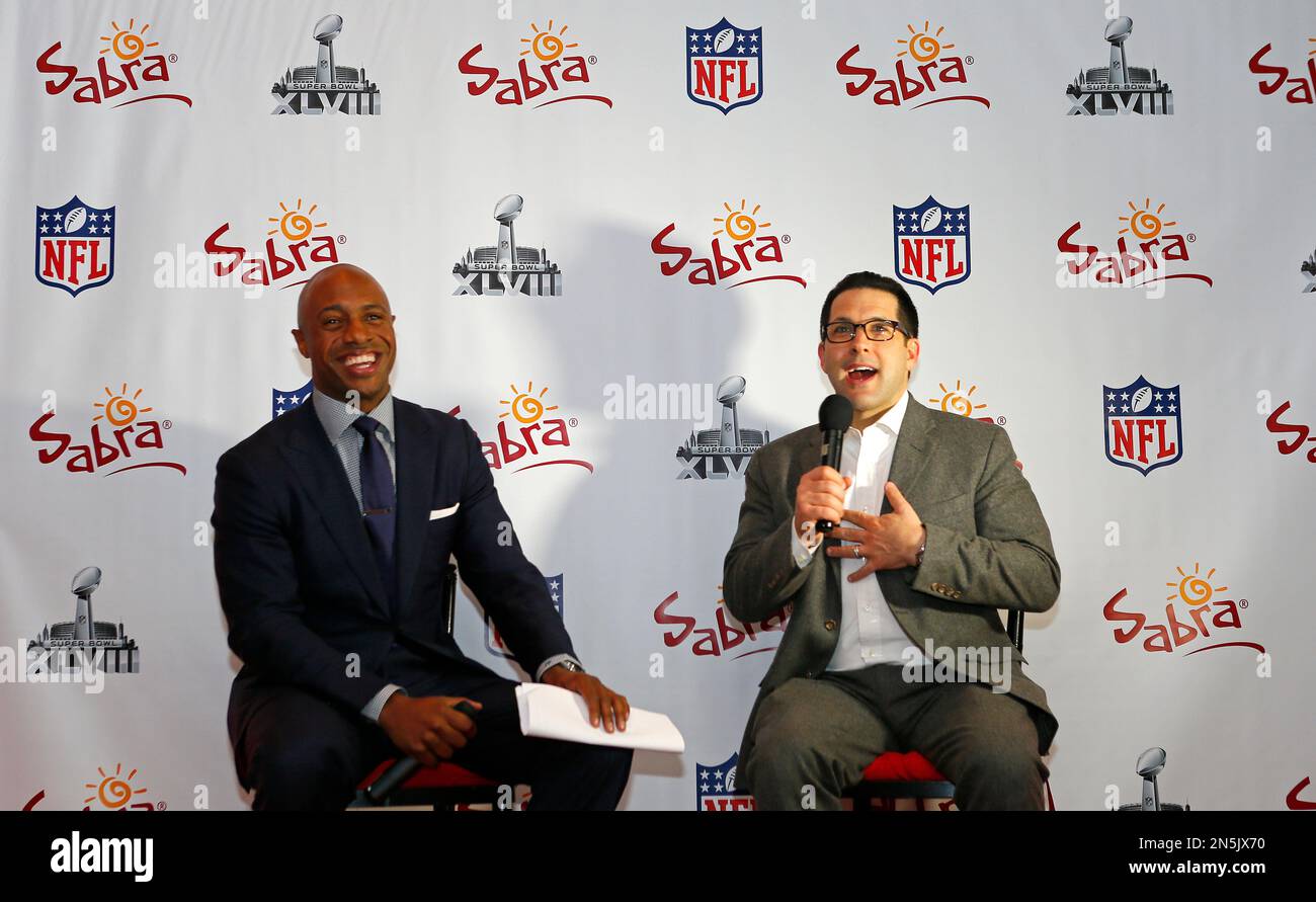 IMAGE DISTRIBUTED FOR SABRA - Jay Williams former NBA player, left, and ...