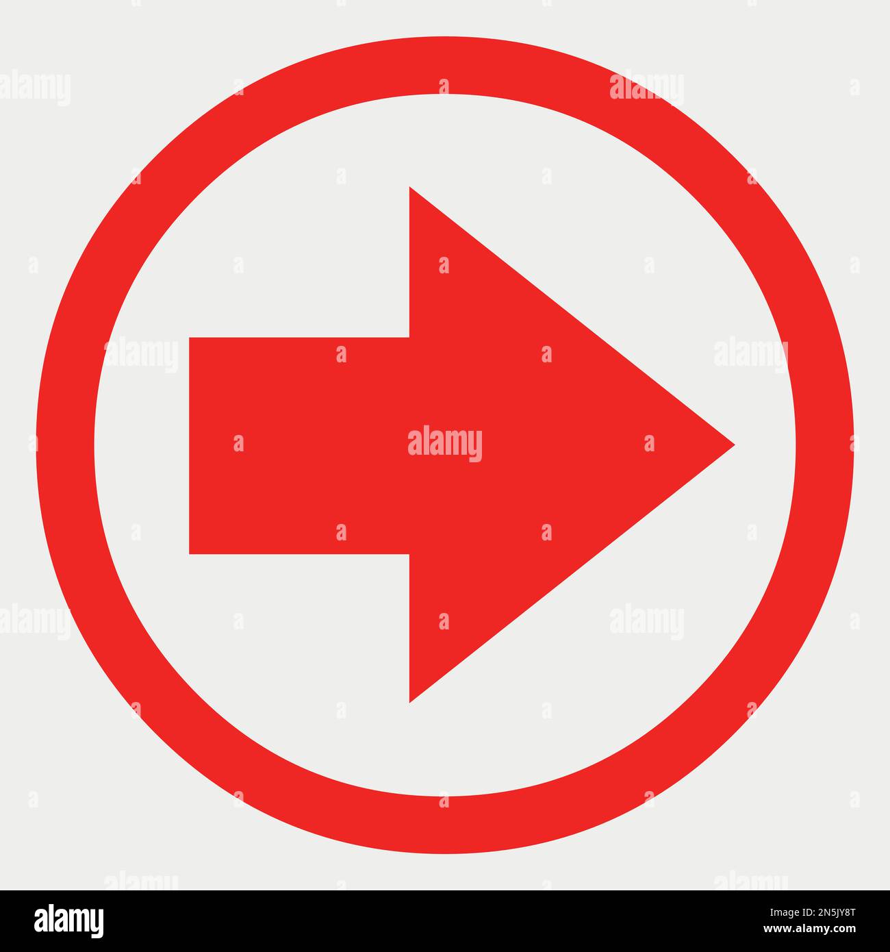 Directional Arrow Sign vector illustration Stock Vector Image & Art - Alamy