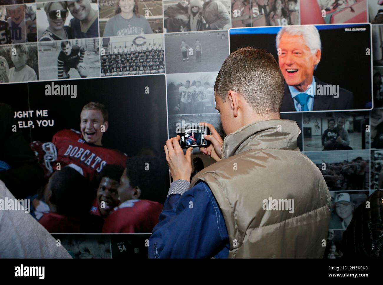 Nate Carter is seen at Together We Make Football Film premiere on ...