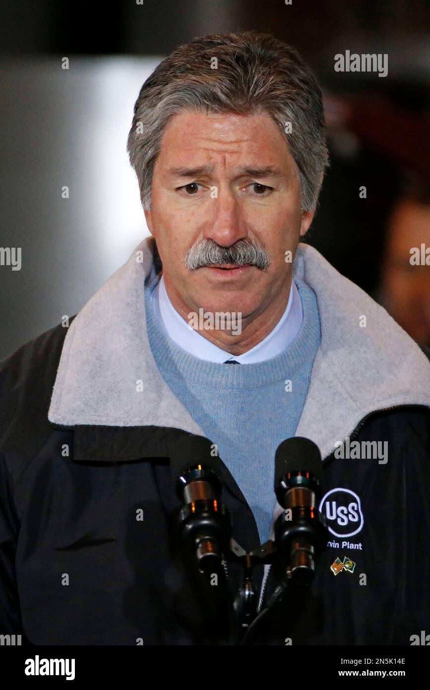 United States Steel Corp. President and CEO Mario Longhi introduces ...