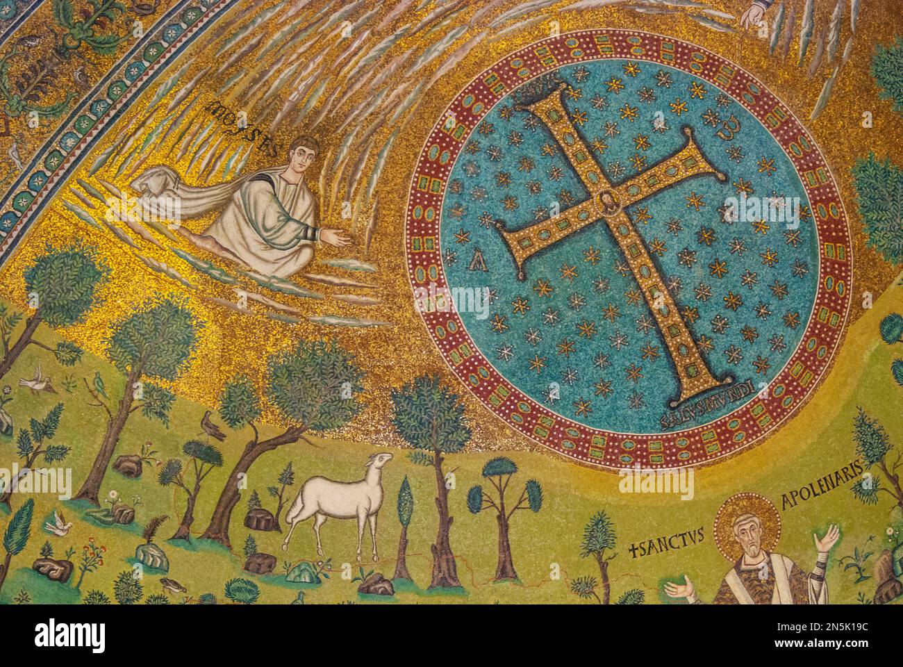 Restored mosaics hi-res stock photography and images - Alamy