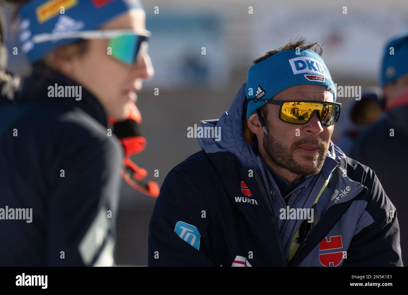 09 February 2023, Thuringia, Oberhof: Biathlon: World Championships ...