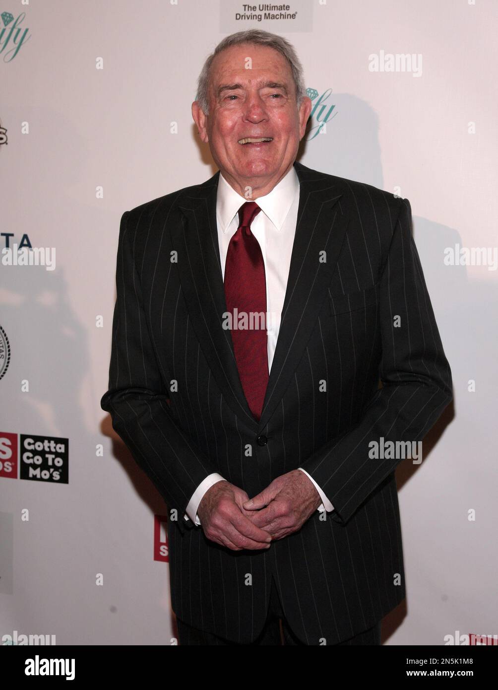 Television journalist Dan Rather attends the Friars Club Roast Honoring ...