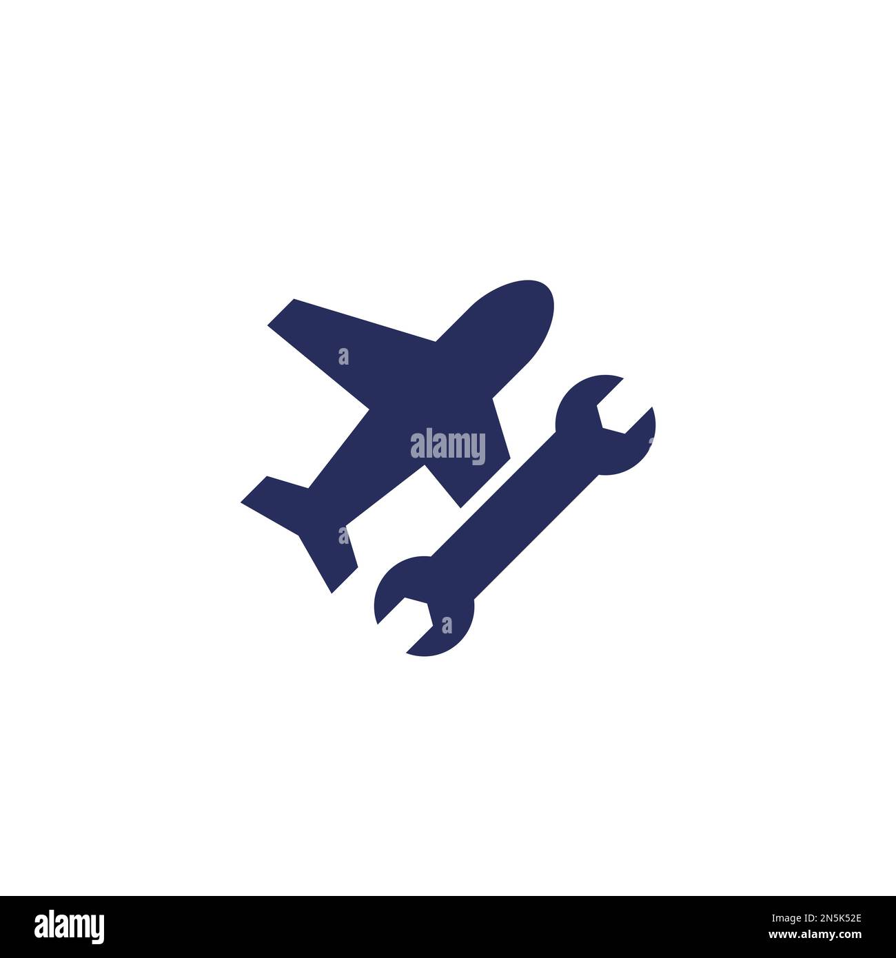 Airplane airport repair Cut Out Stock Images & Pictures - Alamy