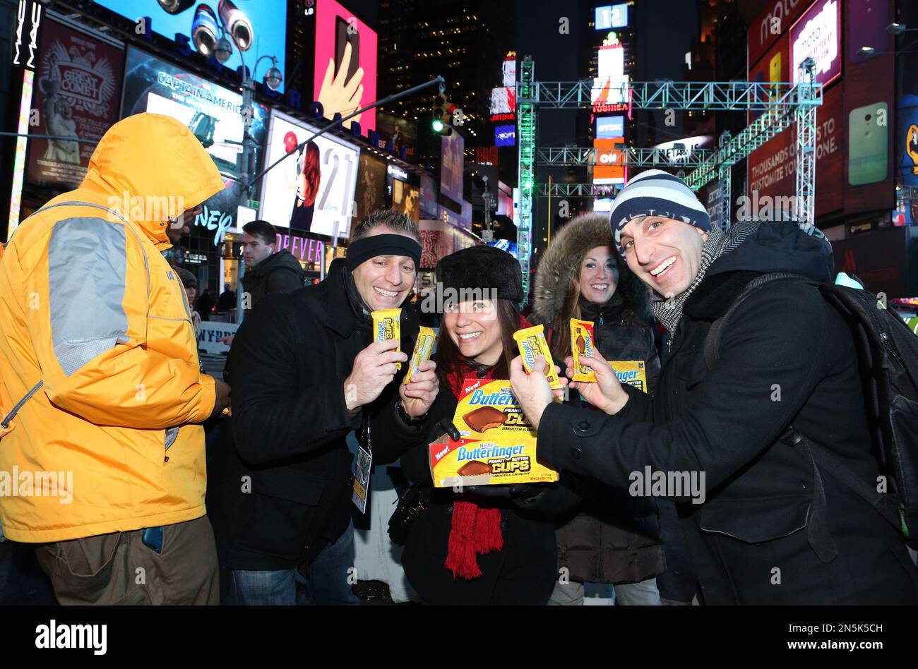Butterfinger Peanut Butter Cups arrive in New York City on Wednesday ...