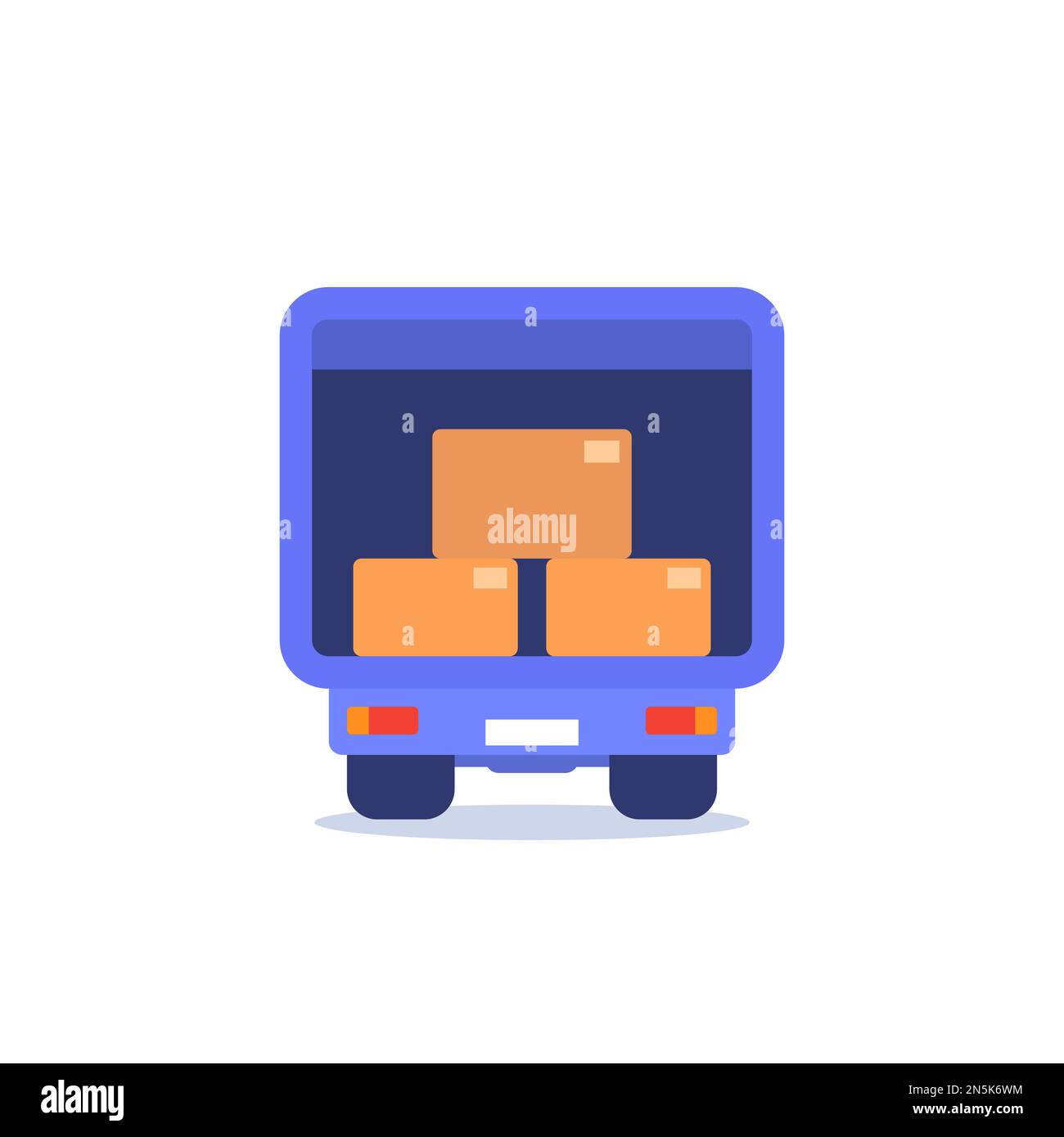 Open back truck Cut Out Stock Images & Pictures - Alamy