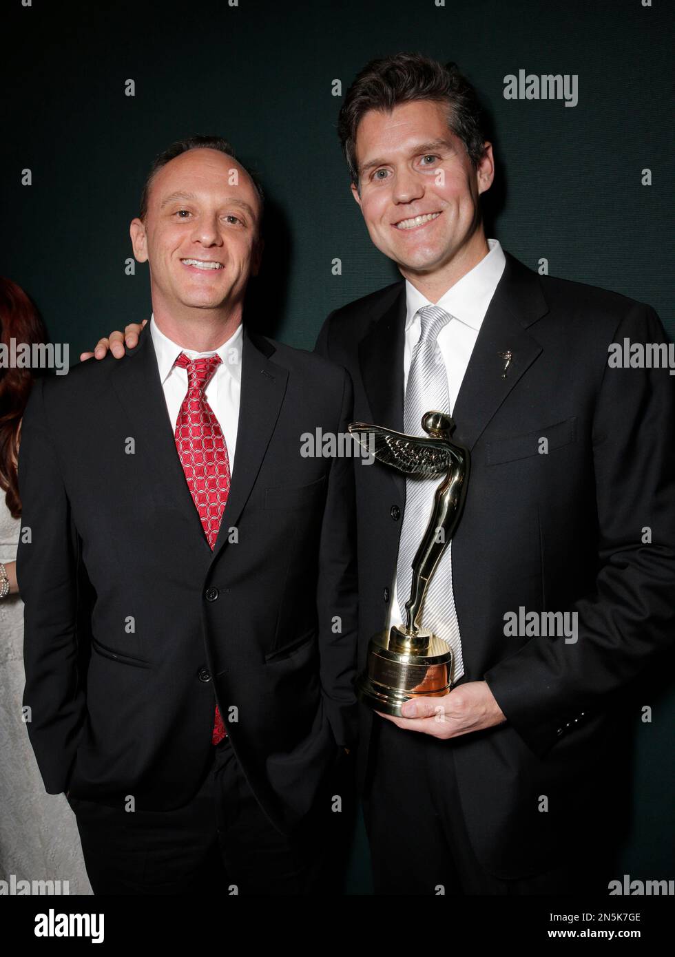 Bob Whitehill and Josh Hollander accept the Sir Charles Wheatstone ...