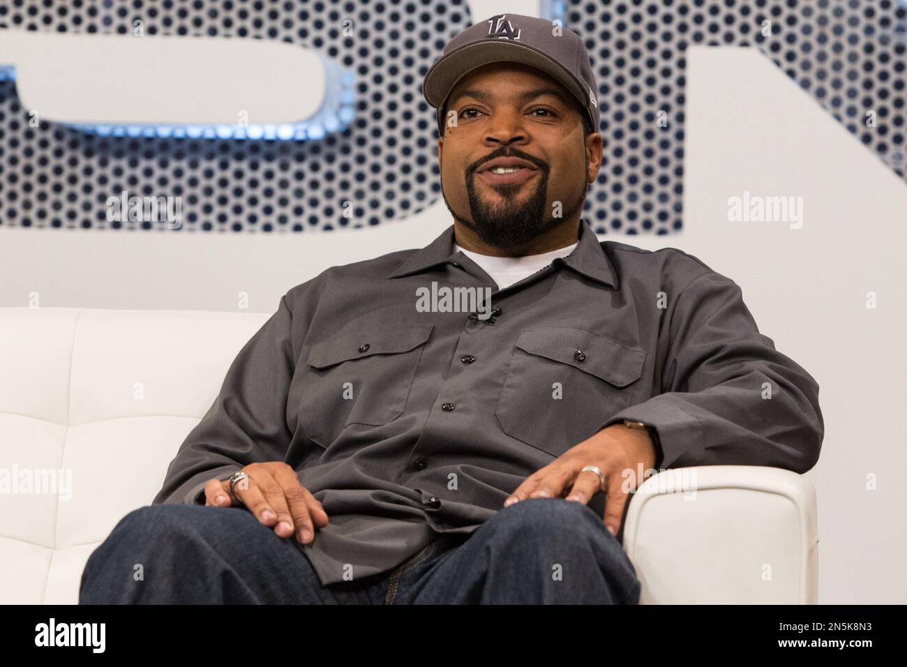 Ice Cube on set during filming of SKEE Live during filming of SKEE Live ...