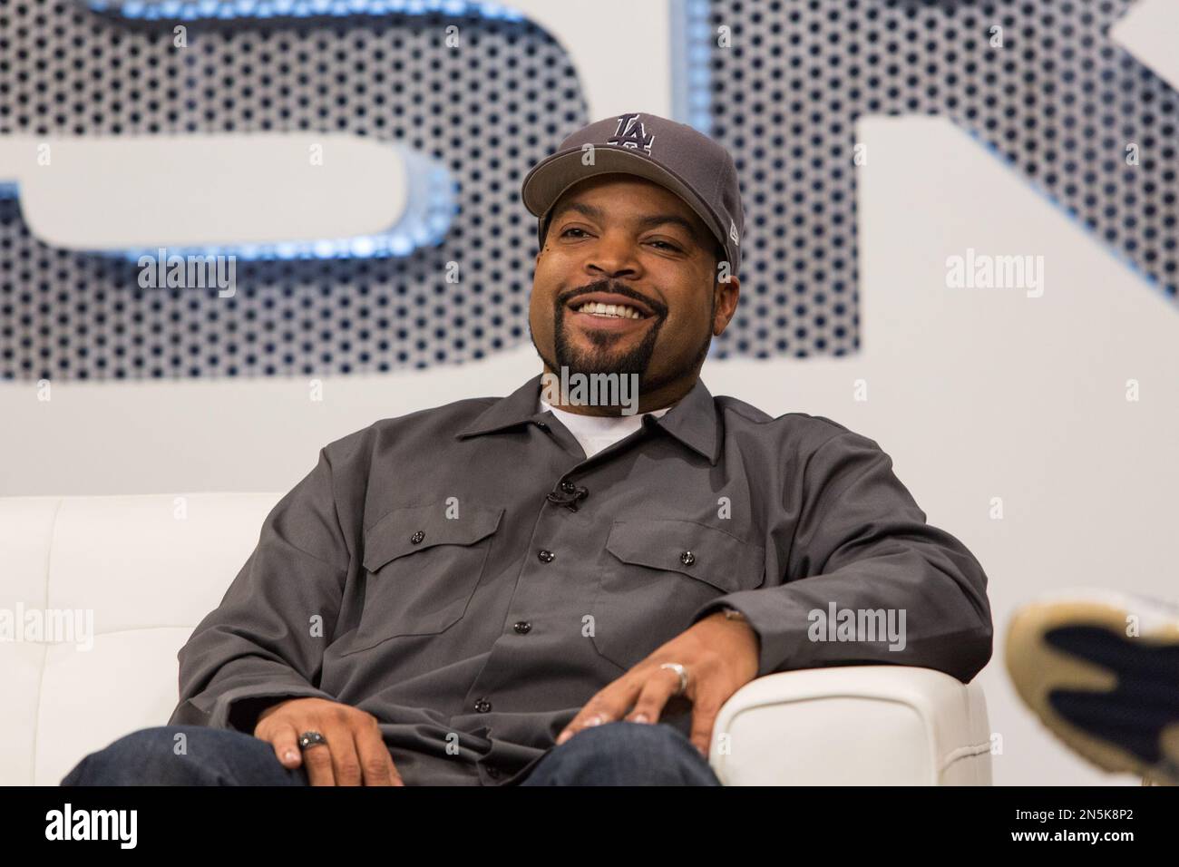 Ice Cube on set during filming of SKEE Live during filming of SKEE Live ...