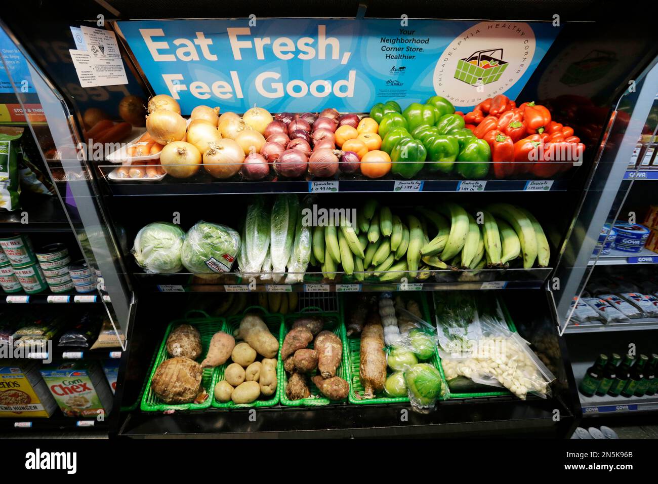 Fresh produce is displayed at the Indiana Food Market, Wednesday, Jan ...