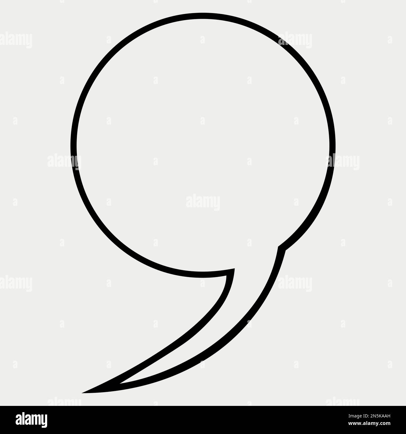 Speech bubble Frame Quotation Message vector illustration Stock Vector ...