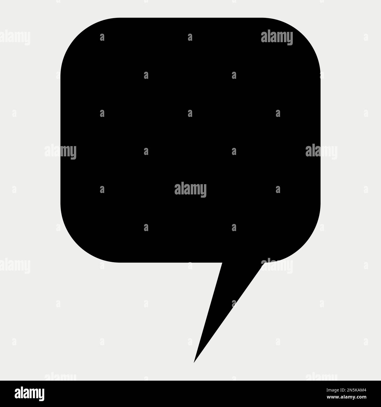 Speech bubble Frame Quotation Message vector illustration Stock Vector ...