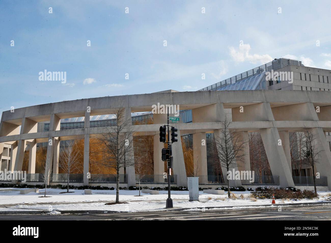 This Thursday, Jan. 23, 2014 photo shows the building housing the ...