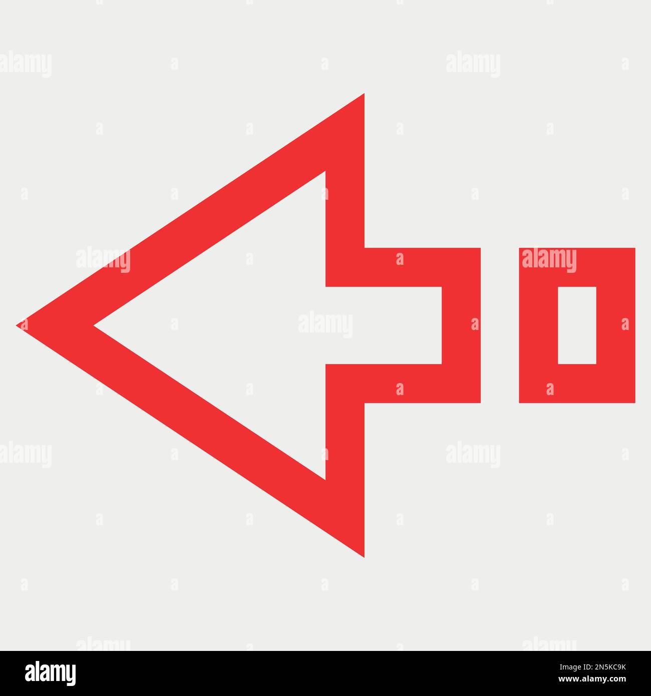 Directional Arrow Symbol vector illustration Stock Vector Image & Art ...