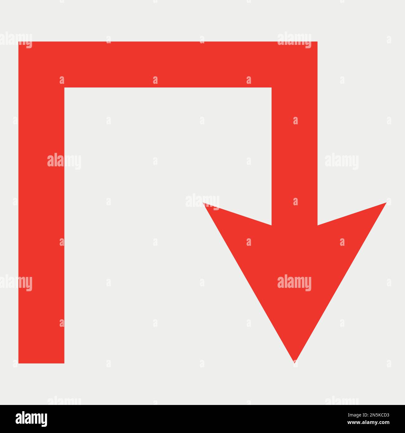 Directional Arrow Symbol vector illustration Stock Vector Image & Art ...