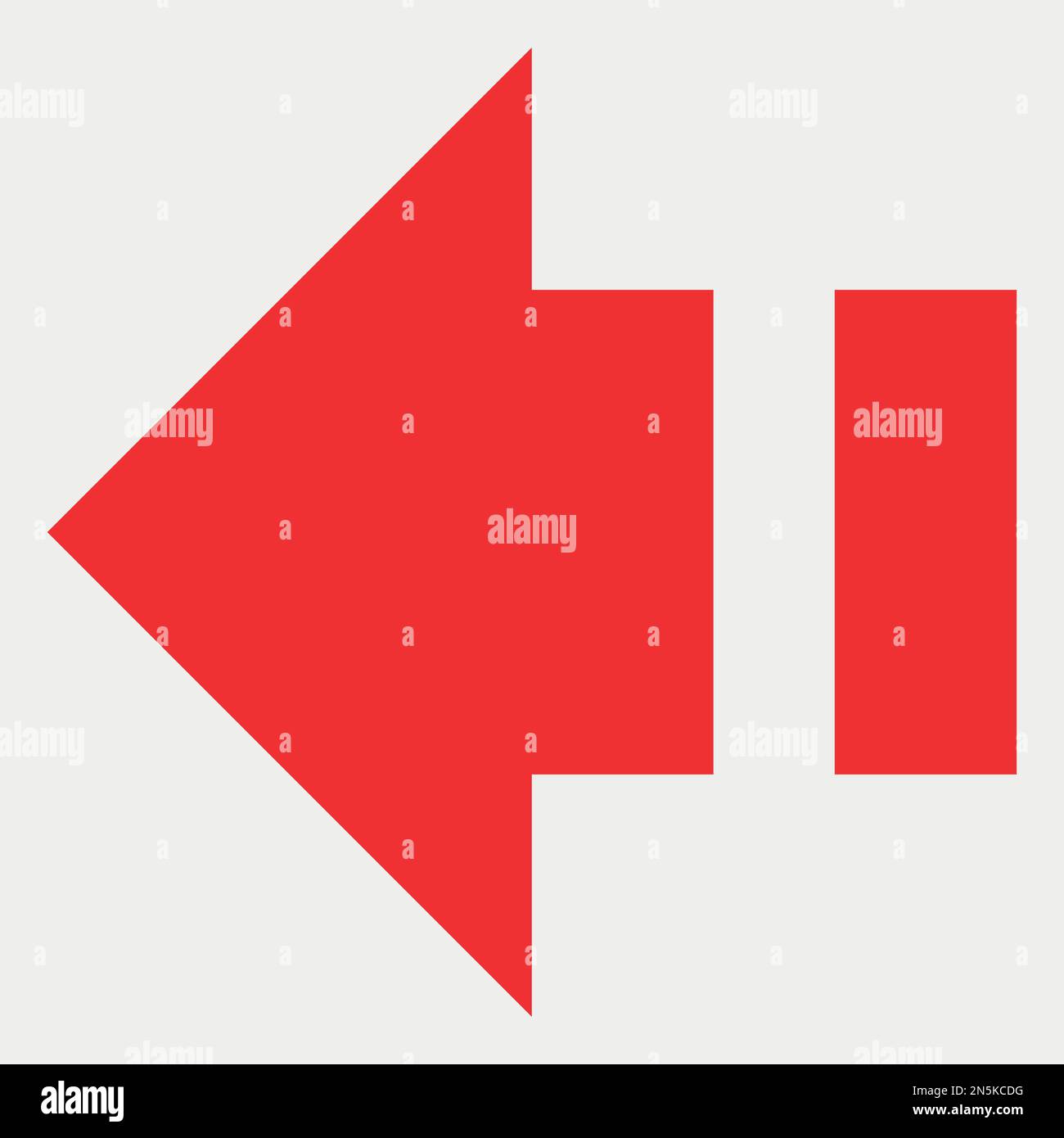 Directional Arrow Symbol vector illustration Stock Vector Image & Art ...