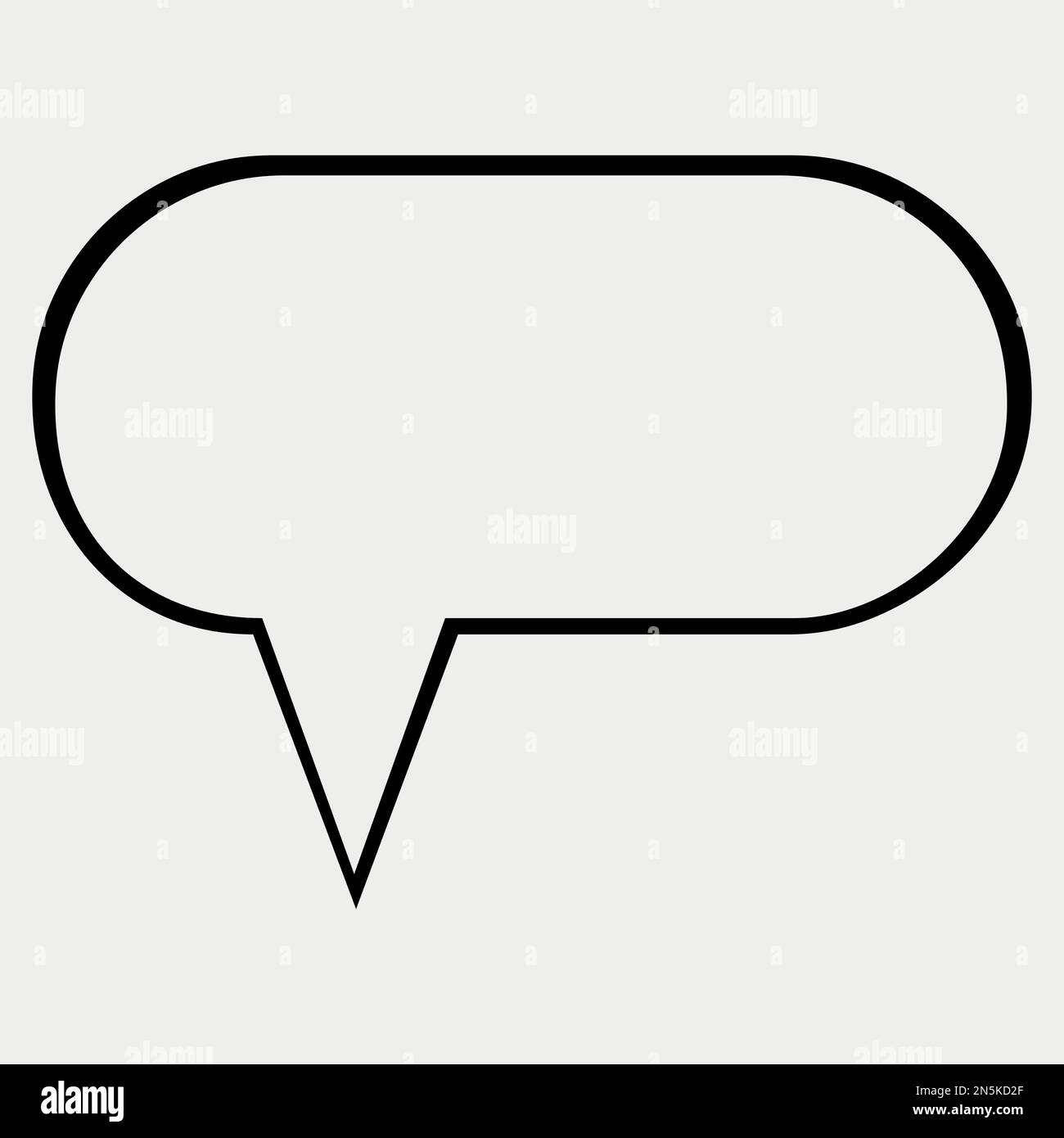 Speech bubble Frame Quotation Message vector illustration Stock Vector ...