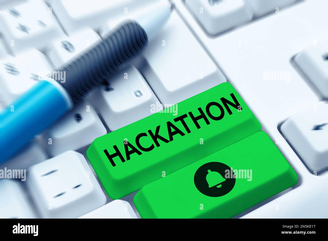 Text showing inspiration Hackathon. Business showcase event where large ... Text showing inspiration Hackathon. Business showcase event where large ...