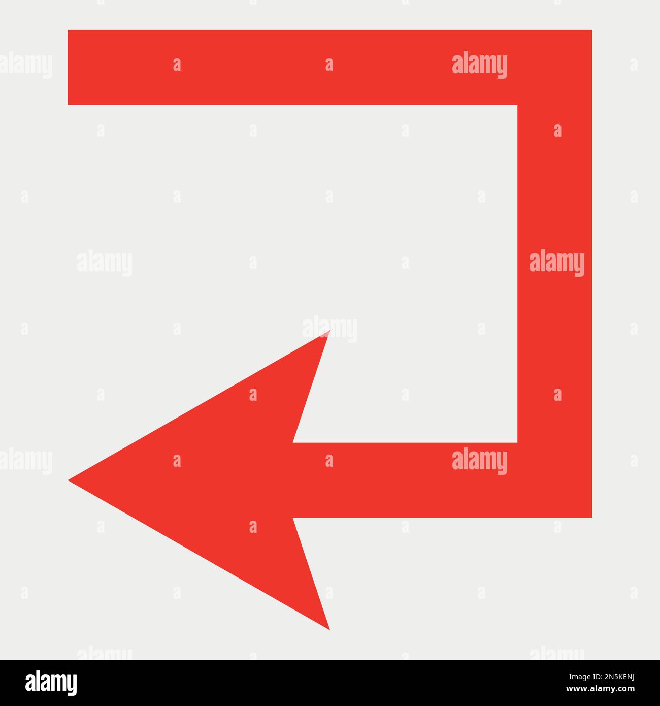 Directional Arrow Symbol vector illustration Stock Vector Image & Art ...