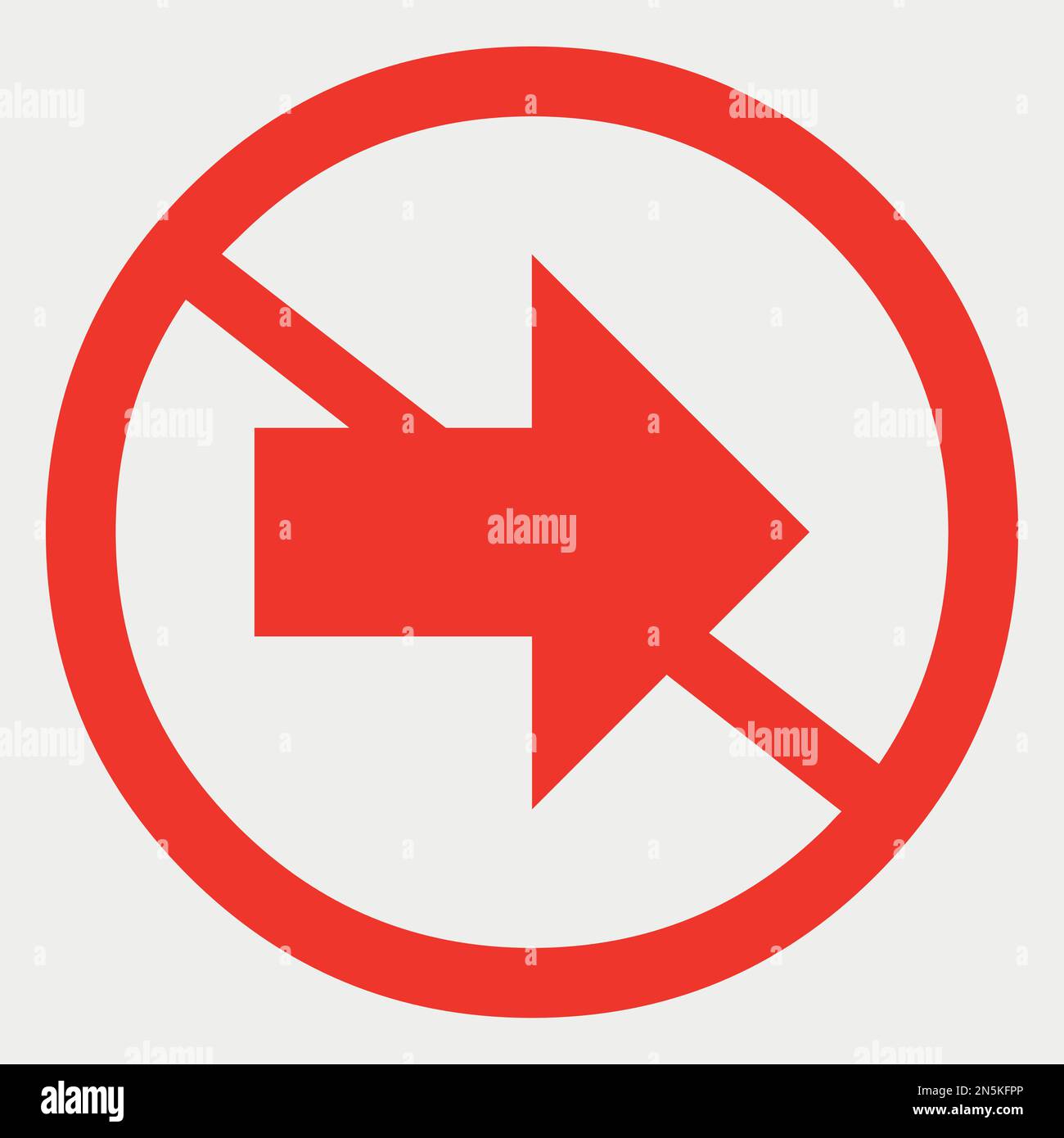 Directional Arrow Symbol vector illustration Stock Vector Image & Art ...