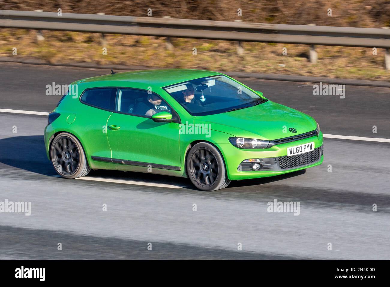 2010 Green VW VOLKSWAGEN Scirocco 1390cc 7 speed aut.met dubb.koppeling ...