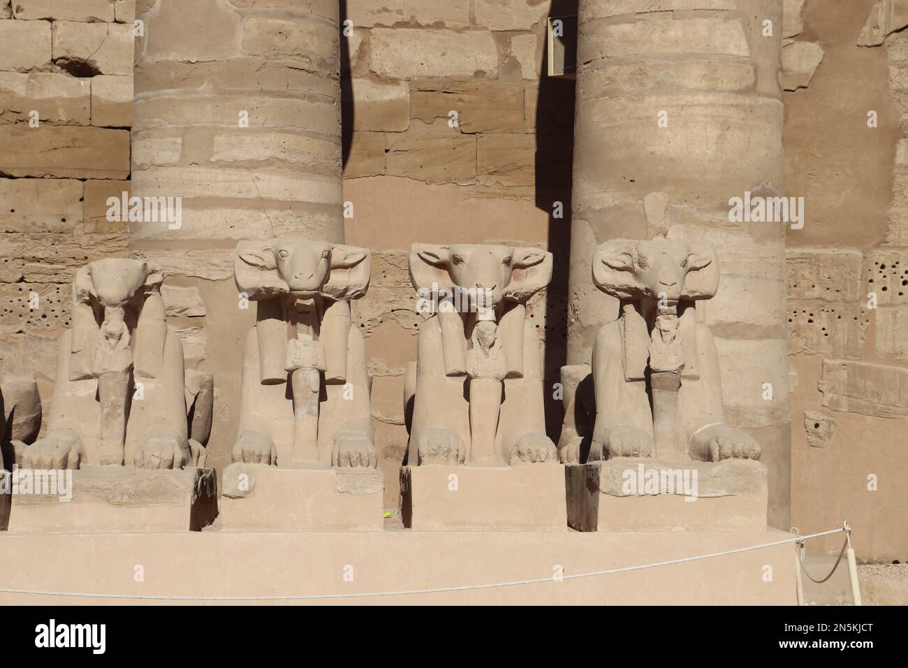amazing monuments at Karnak temple in Luxor, Egypt Stock Photo - Alamy