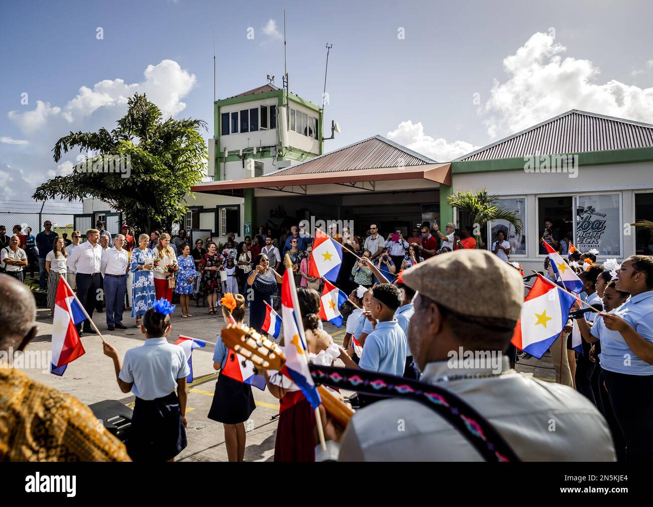 SABA - 09/02/2023, SABA - King Willem-Alexander, Queen Maxima and ...