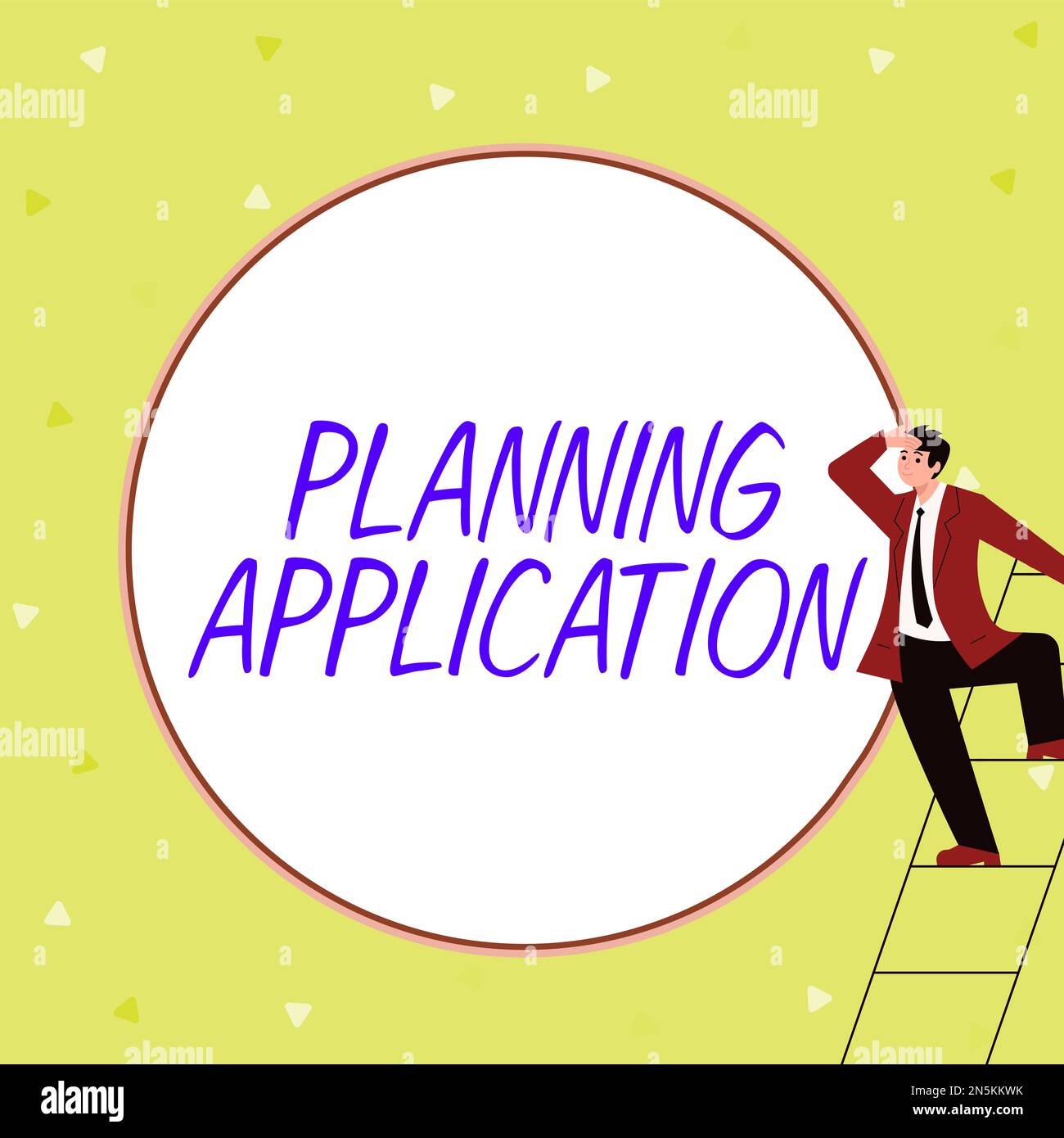 Writing displaying text Planning Application. Business showcase request ...
