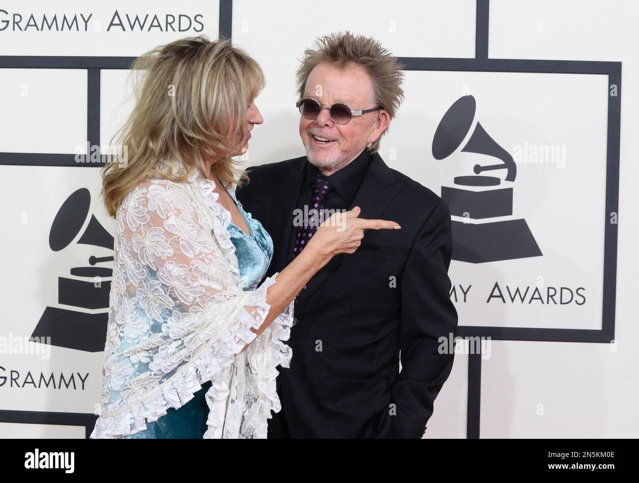 Paul Williams, right, and wife Mariana Williams arrive at the 56th ...