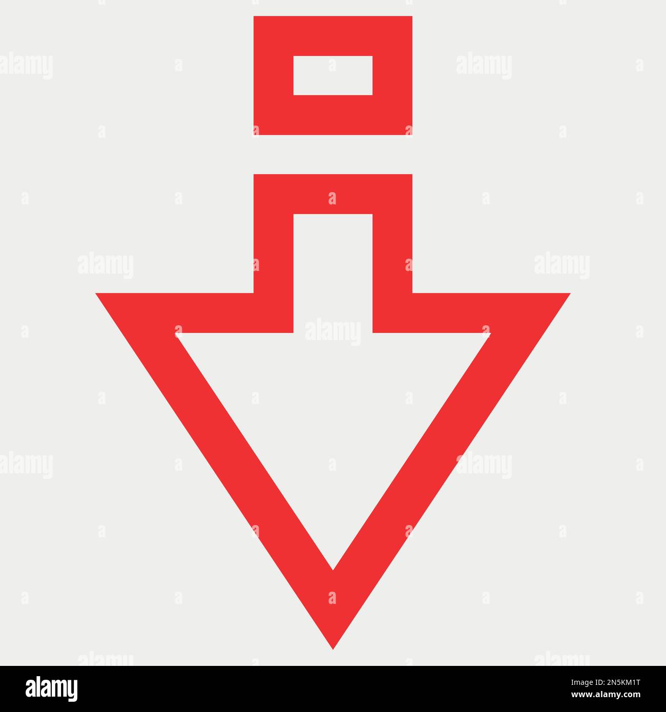 Directional Arrow vector illustration Stock Vector Image & Art - Alamy