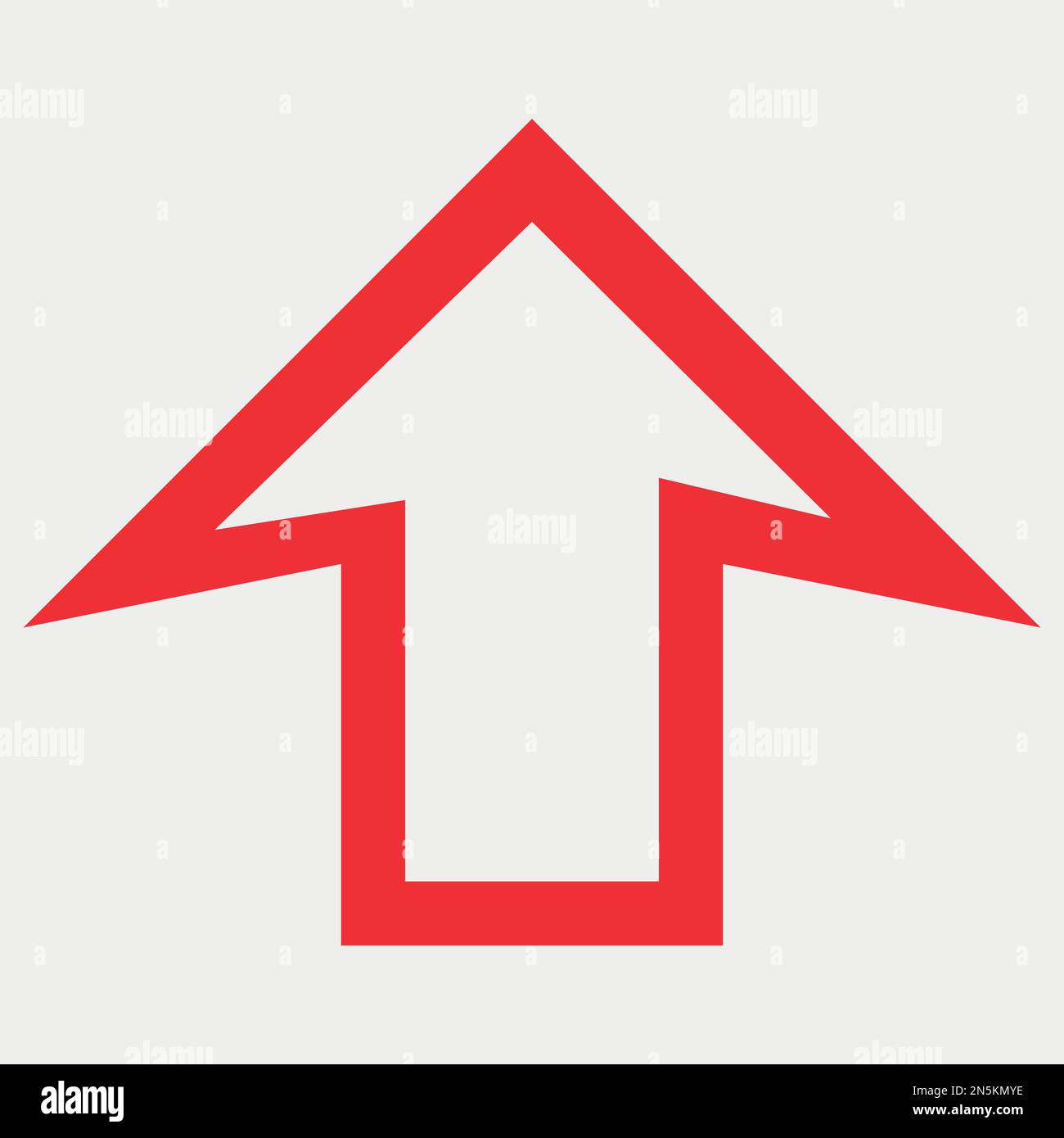 Directional Arrow Symbol vector illustration Stock Vector Image & Art ...