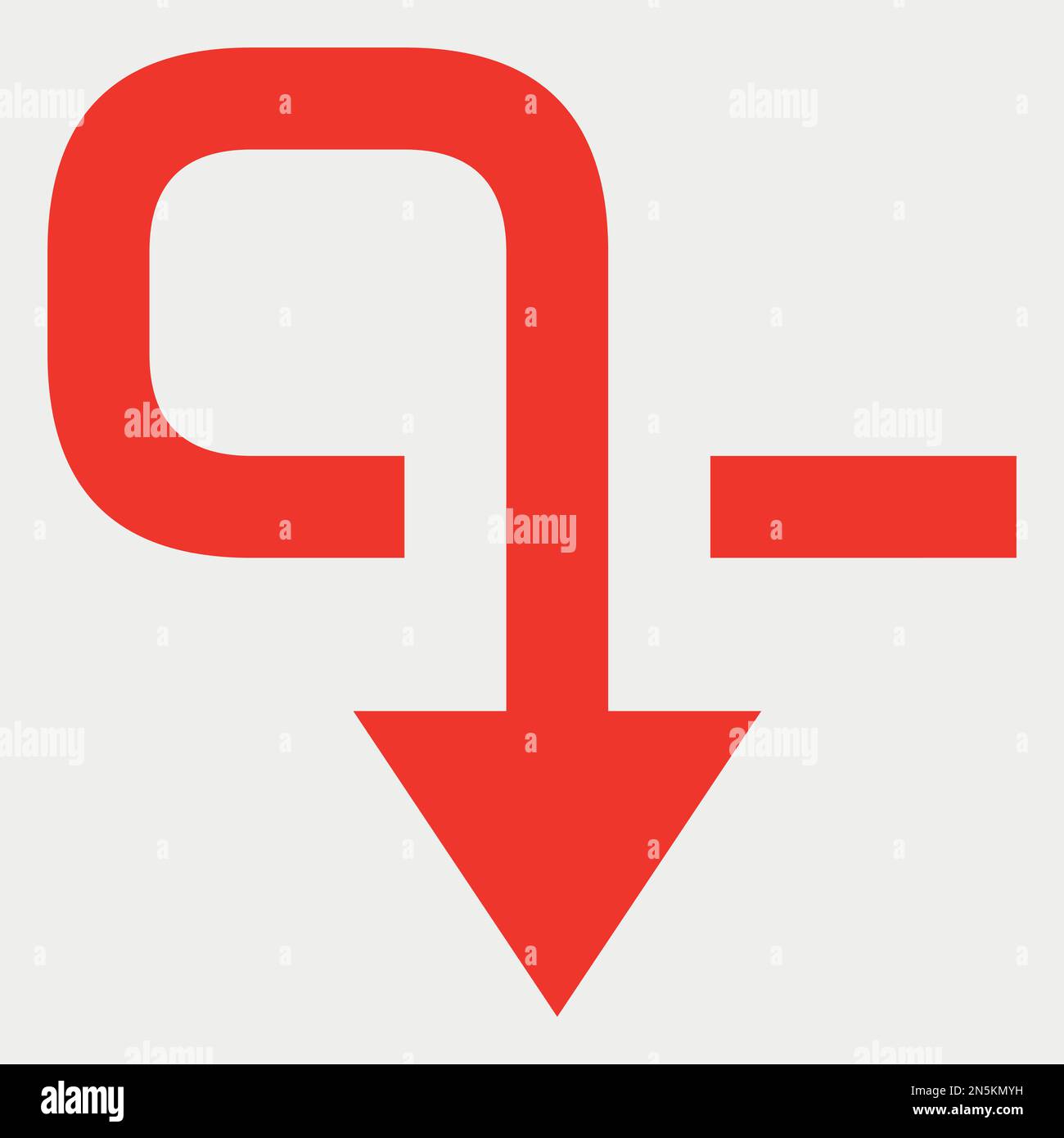 Directional Arrow Symbol vector illustration Stock Vector Image & Art ...