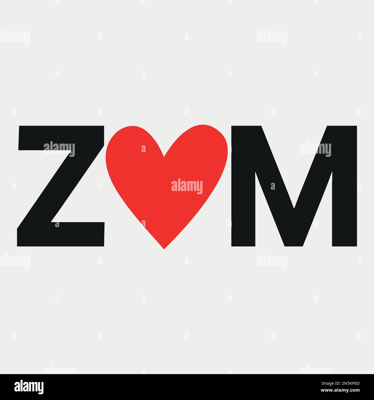 Best couple name Z love M vector illustration Stock Vector Image & Art ...
