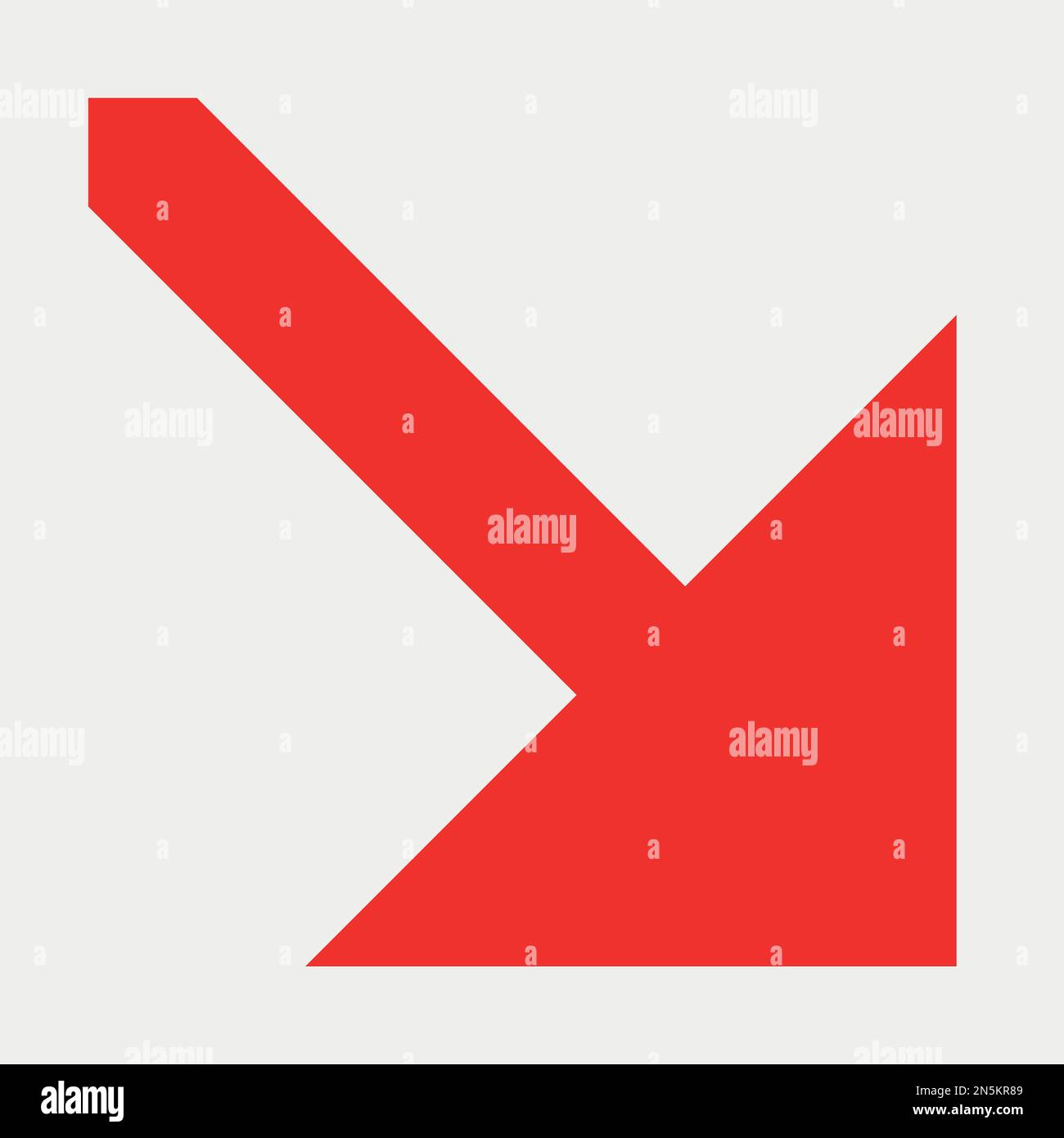 Directional Arrow vector illustration Stock Vector Image & Art - Alamy