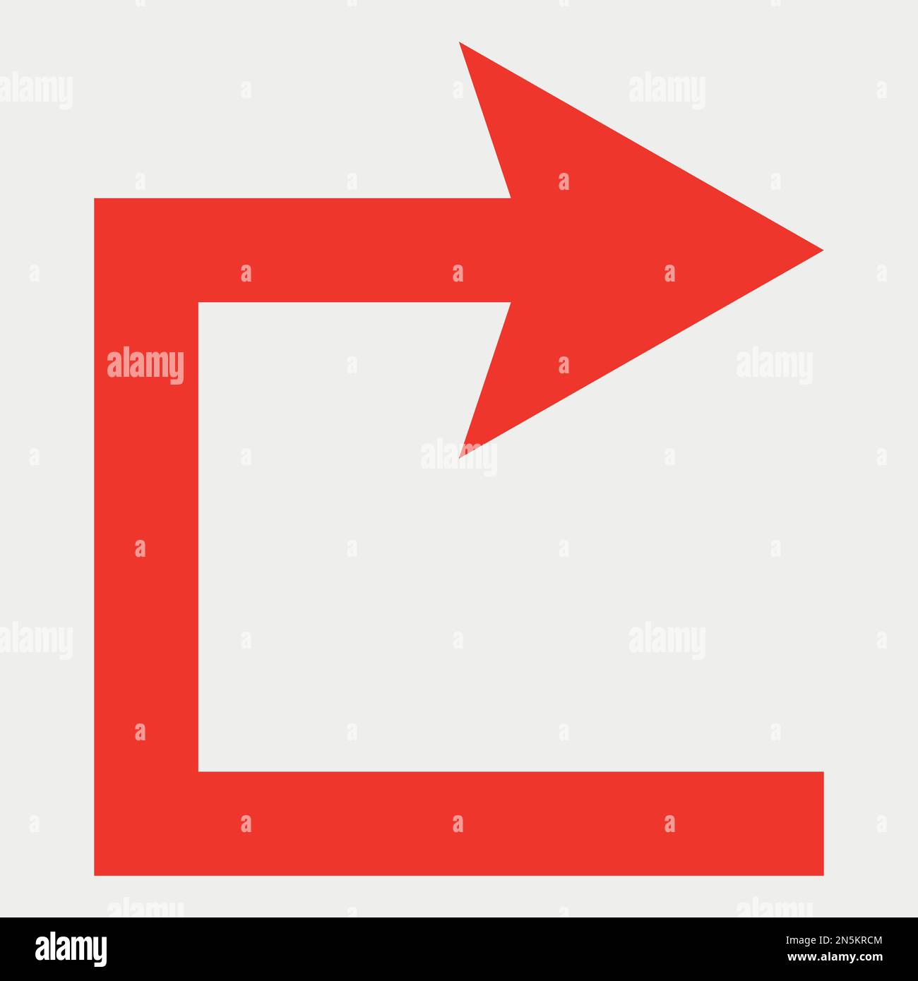 Directional Arrow vector illustration Stock Vector Image & Art - Alamy