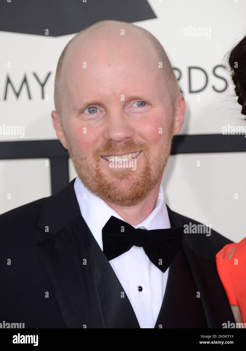 Grady Hall arrives at the 56th annual GRAMMY Awards at Staples Center ...