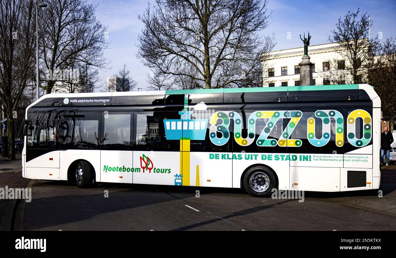 ROTTERDAM - The first electric coach in the Netherlands by the Buzz010 ...