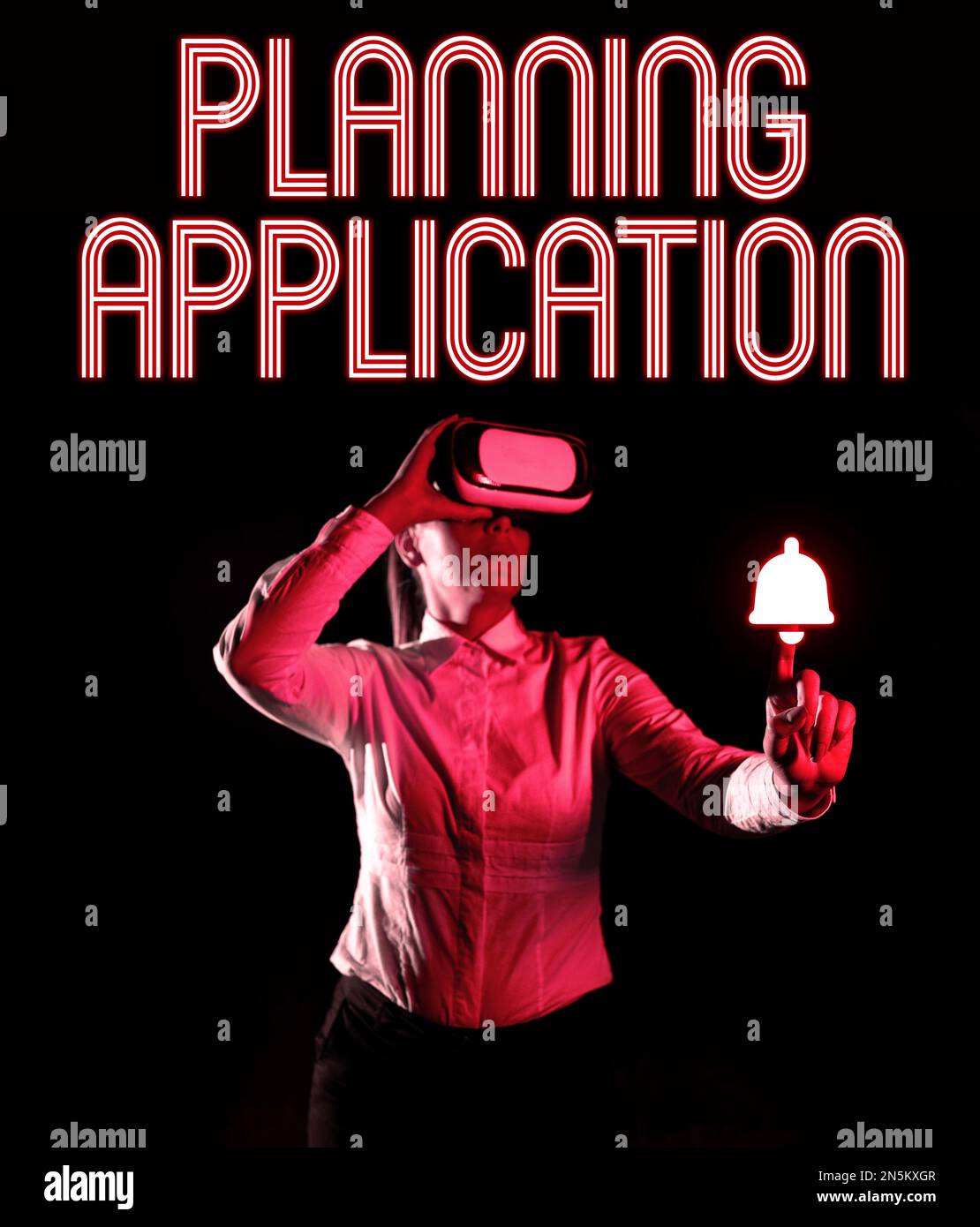 Conceptual caption Planning Application. Concept meaning request to a ...