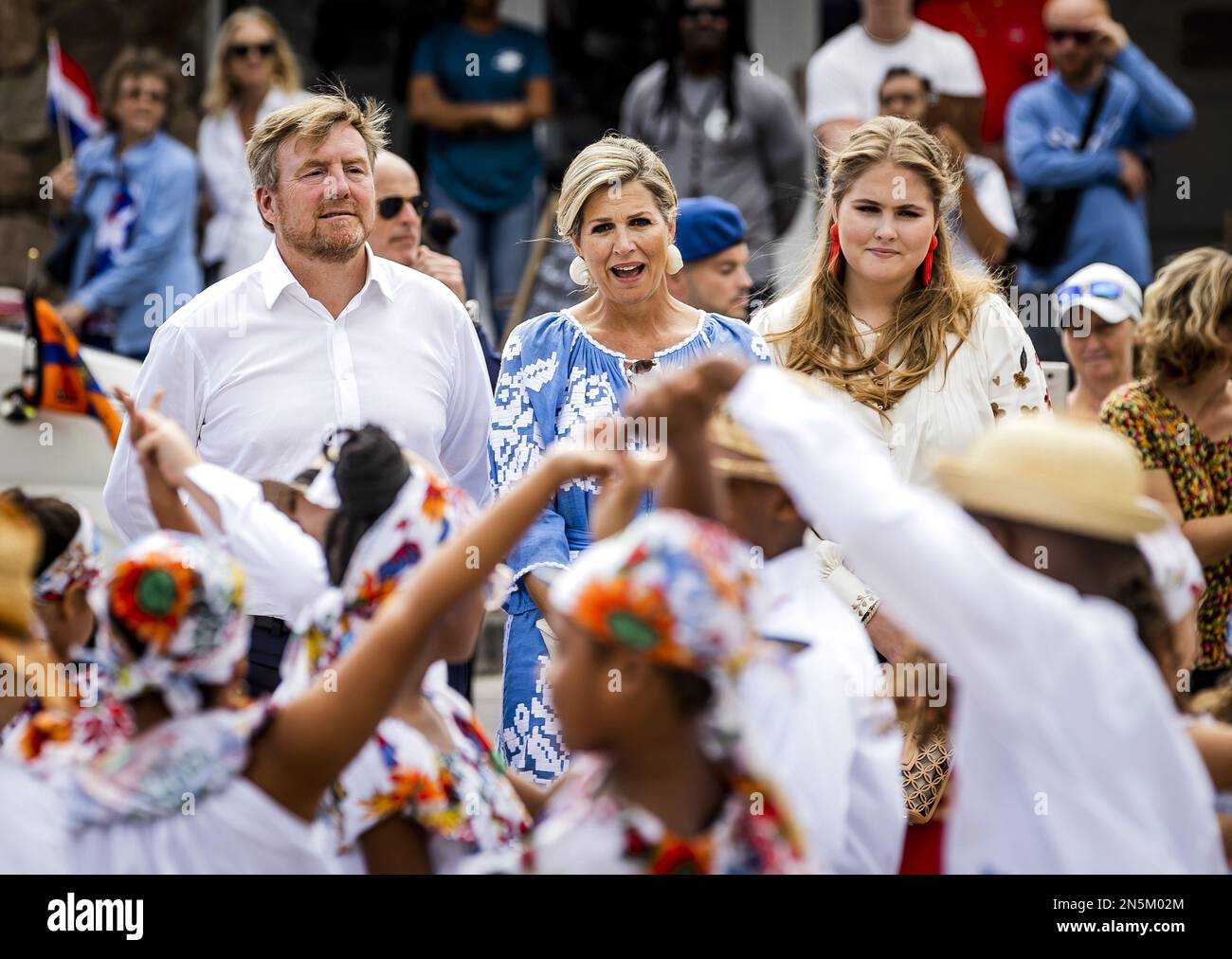 SABA - 09/02/2023, SABA - King Willem-Alexander, Queen Maxima and ...