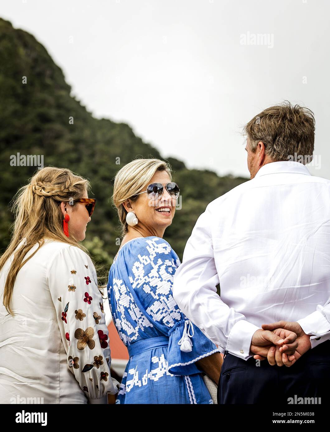 SABA - 09/02/2023, SABA - King Willem-Alexander, Queen Maxima and ...