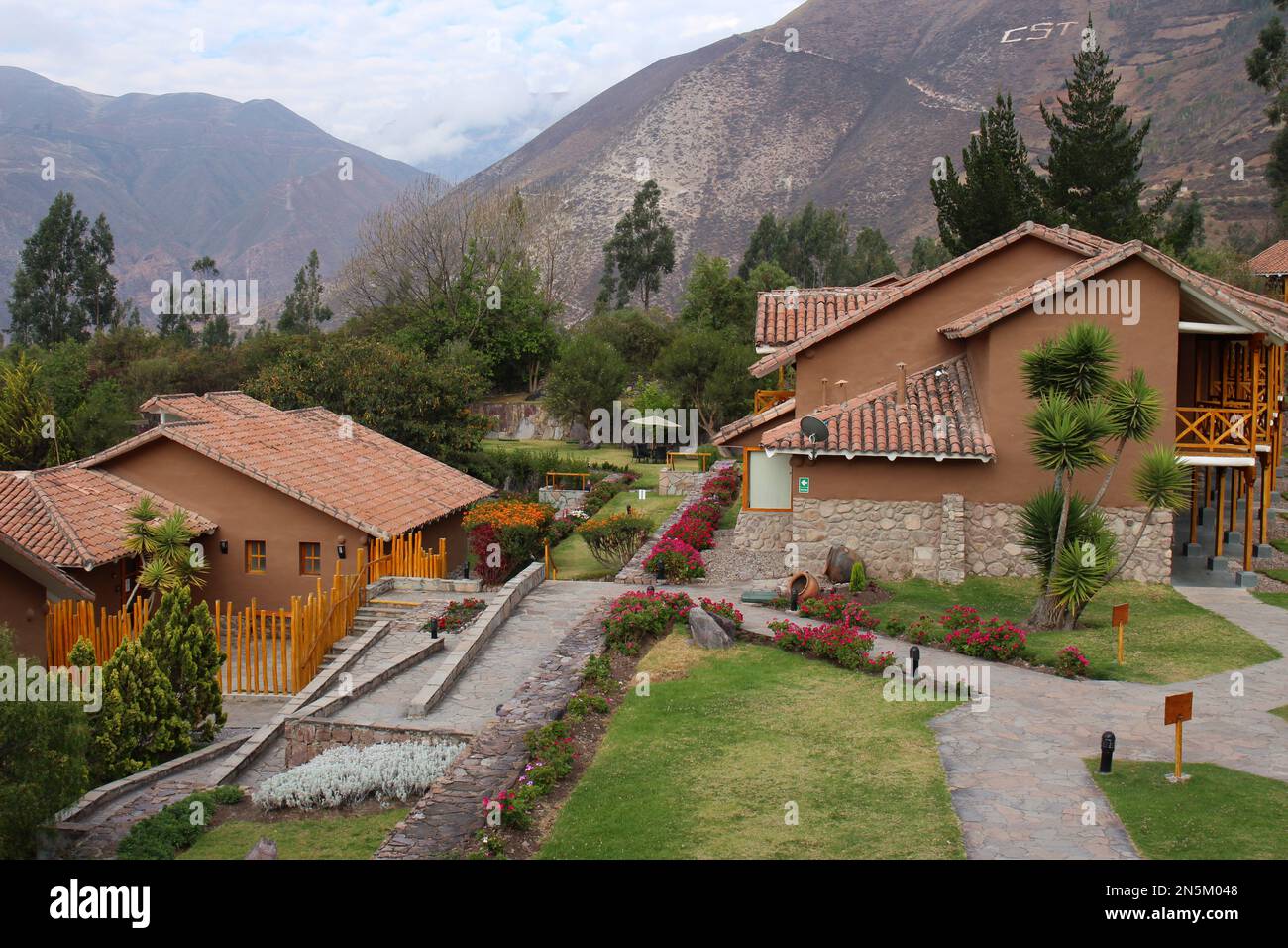 The buildings and ground of the Casa Andina Premium Valle Sagrado Hotel ...