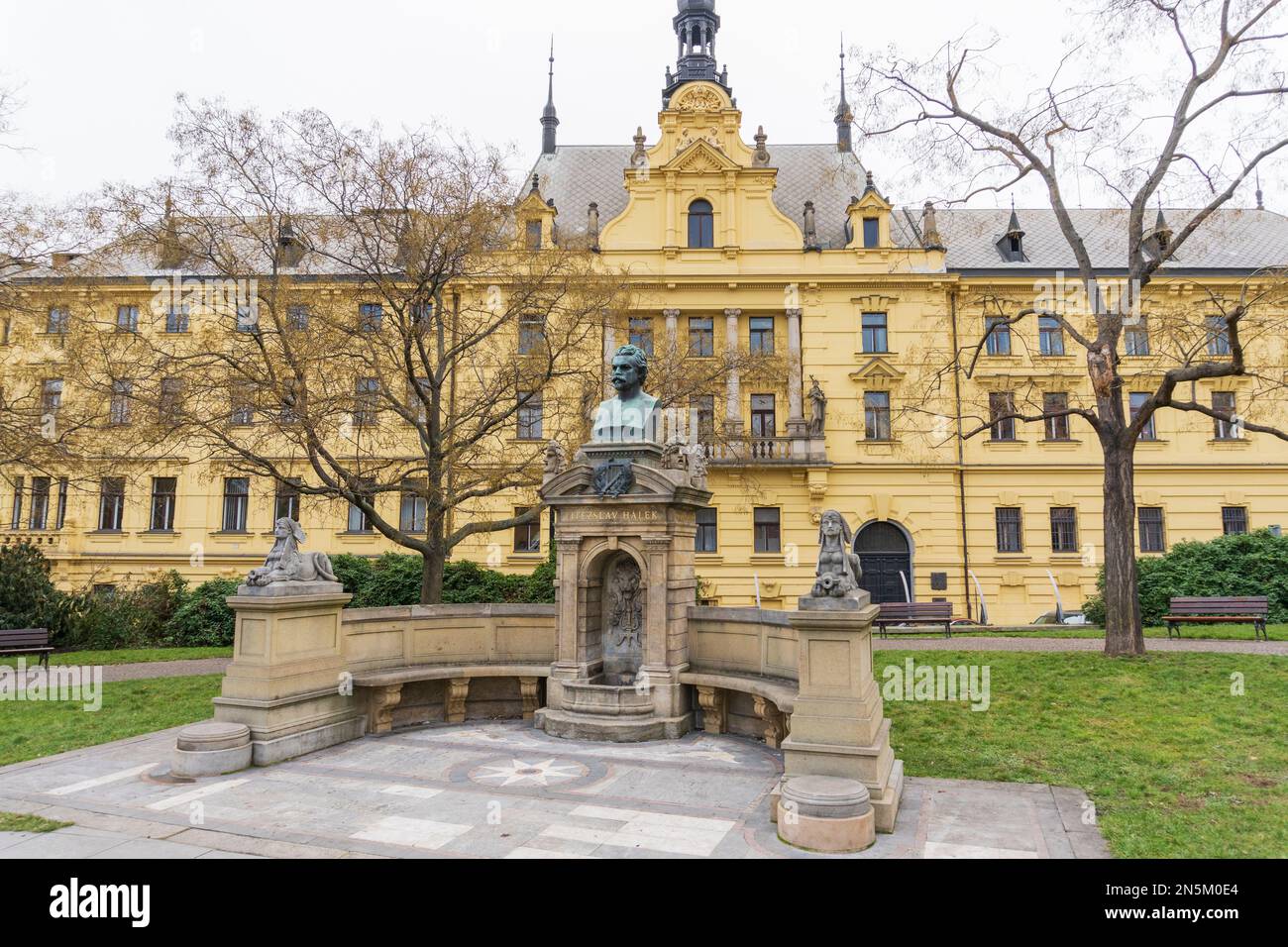 Memorial to the famous Czech writer, journalist and poet, Vitezslav ...