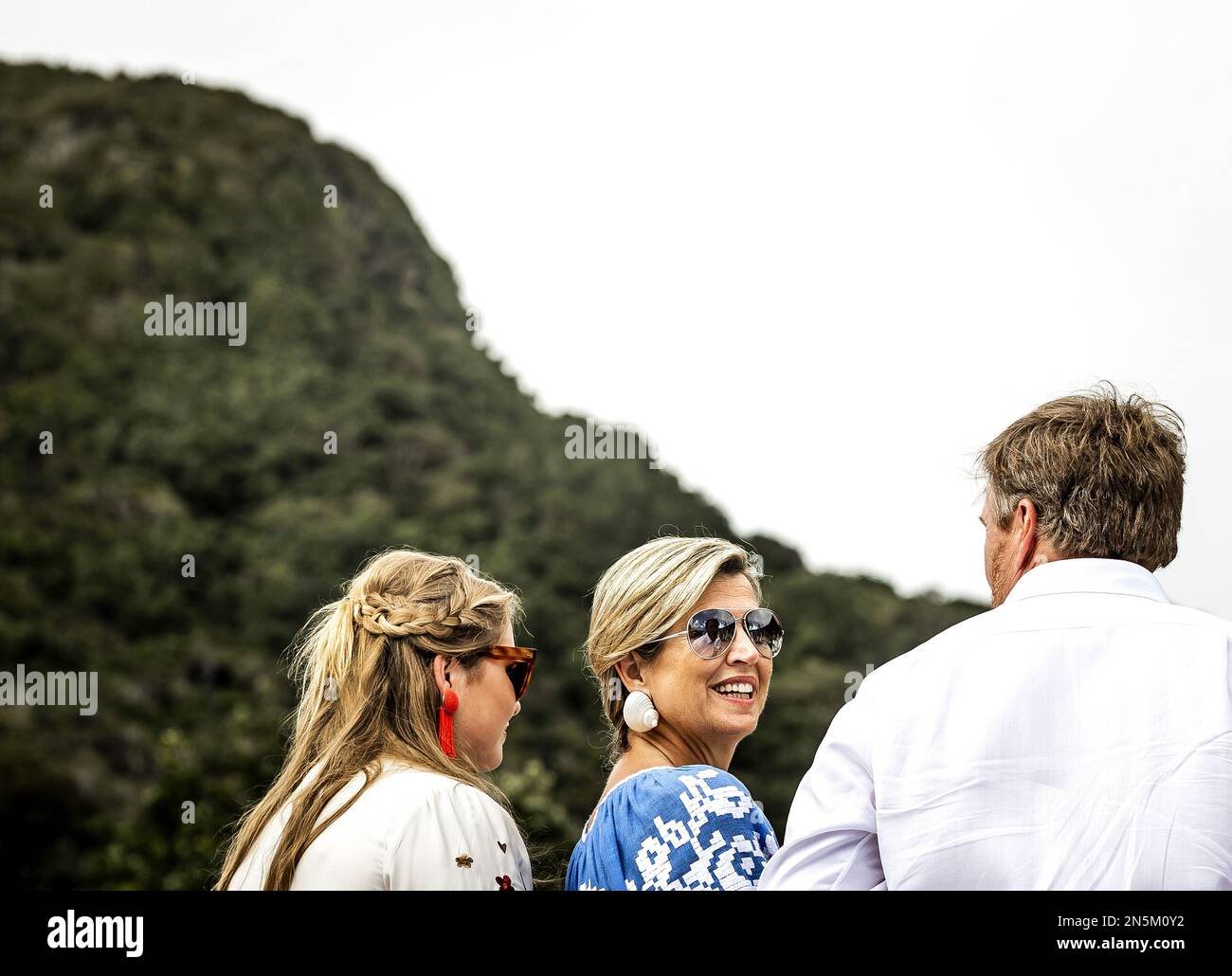 SABA - 09/02/2023, SABA - King Willem-Alexander, Queen Maxima and ...