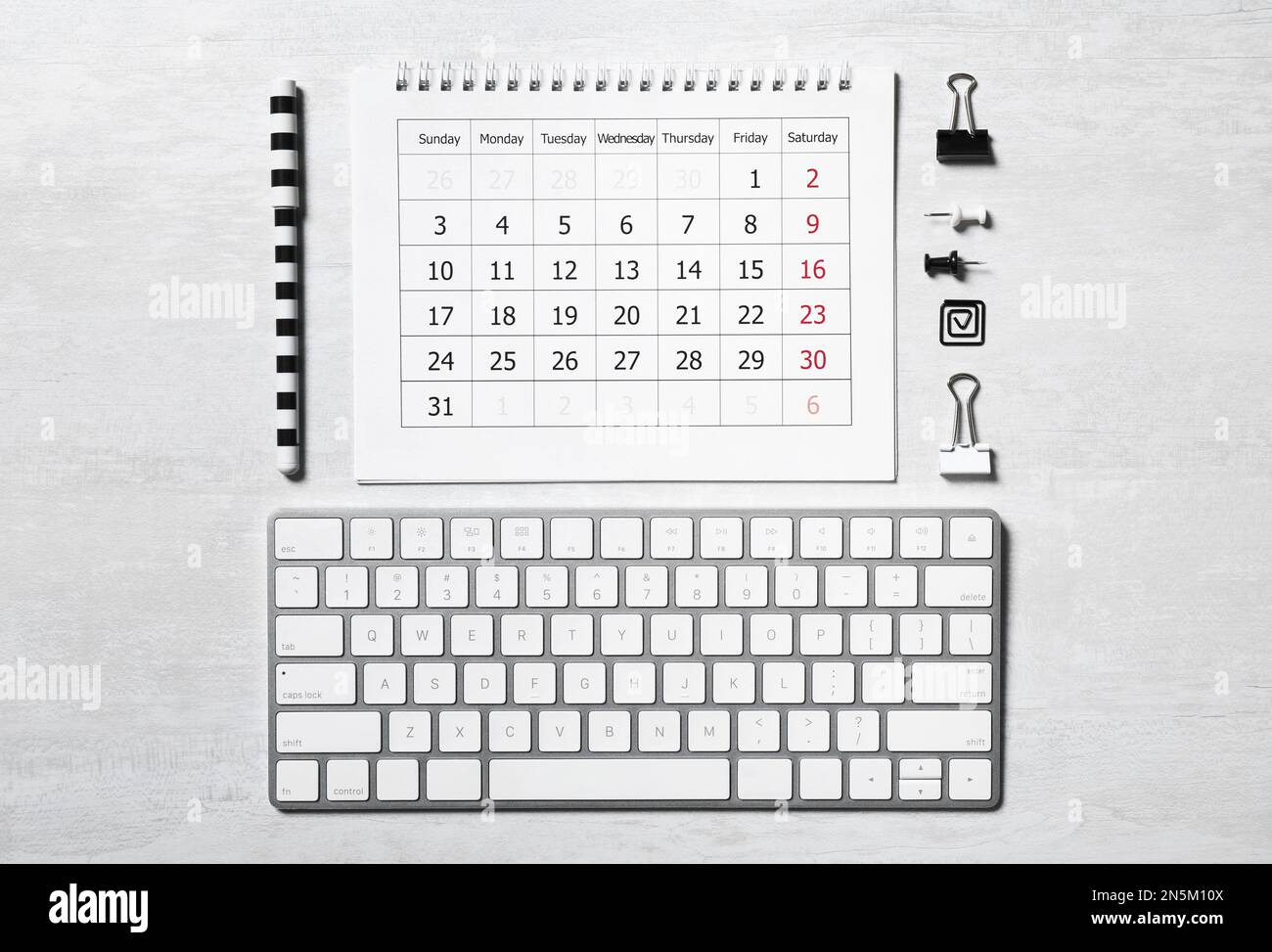 Table calendar layout hi-res stock photography and images - Alamy