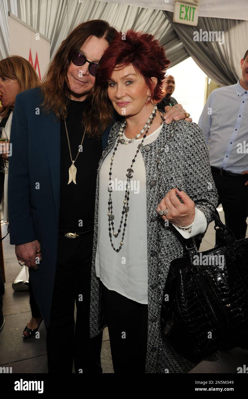From let, Ozzy Osbourne and Sharon Osbourne attend ASCAP Presents The ...