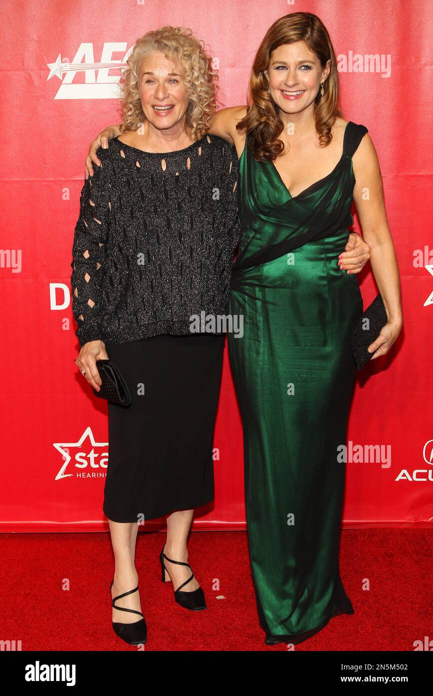 Singer Carole King, left, and daughter / singer Louise Goffin arrive at ...