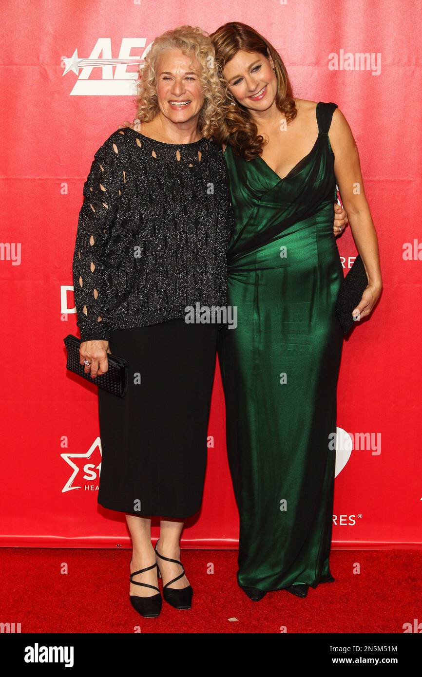 Singer Carole King, left, and daughter / singer Louise Goffin arrive at ...